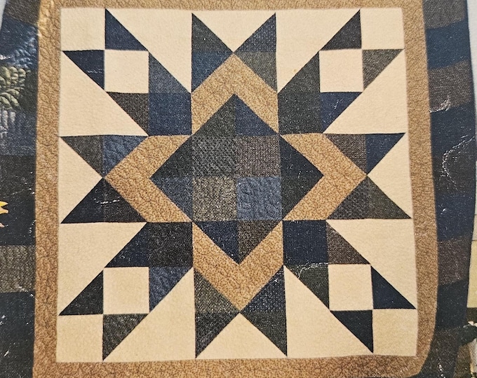 Pattern - Classy Star Quilt Pattern, Physical Pattern - Etsy