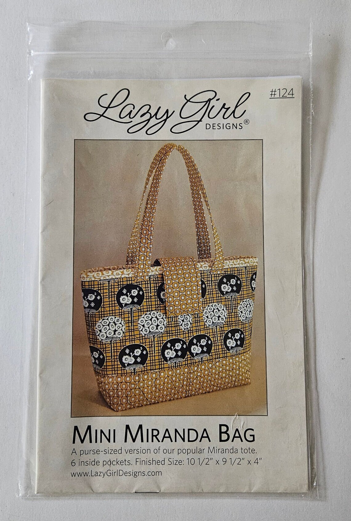 Pattern - Mini Miranda Bag Pattern, Physical Pattern - Etsy