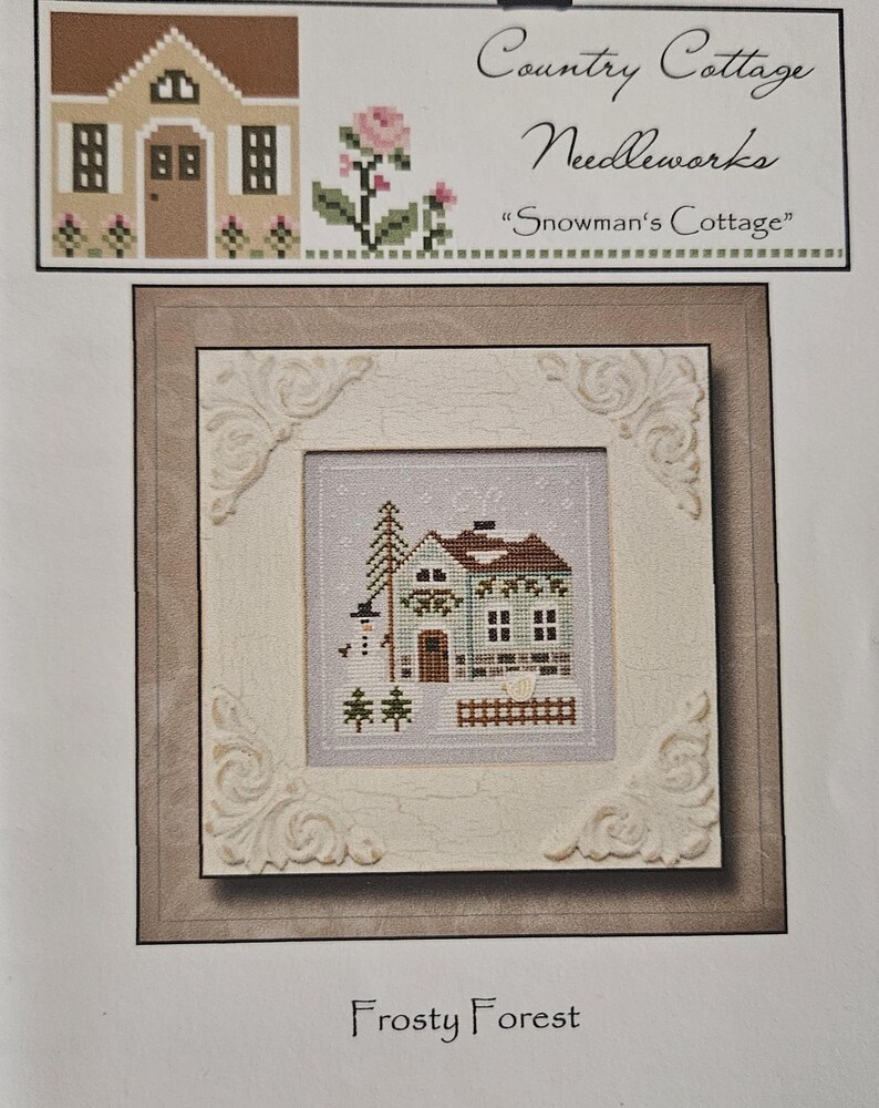 Pattern - Frosty Forest Needlepoint Patterns, Country Cottage ...