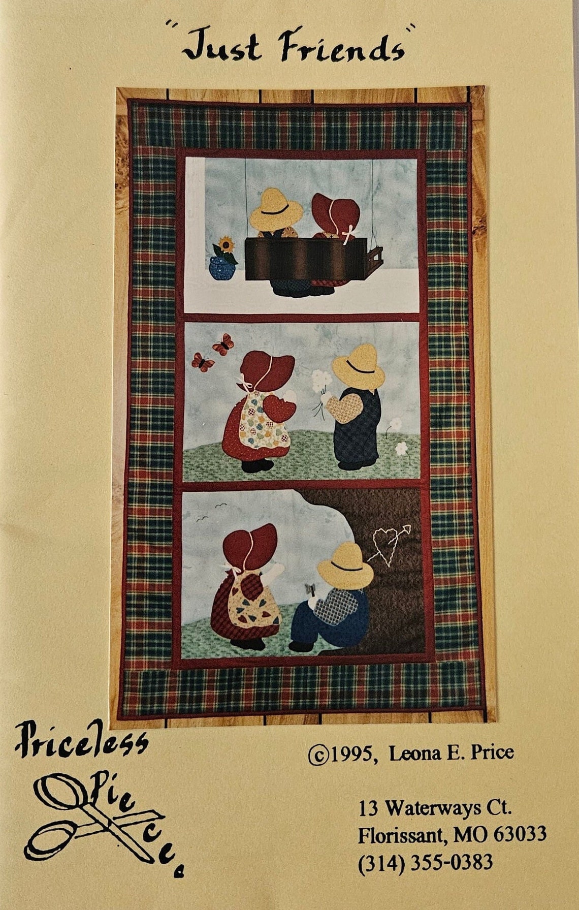 Pattern Just Friends Quilt Pattern, Physical Pattern - Etsy