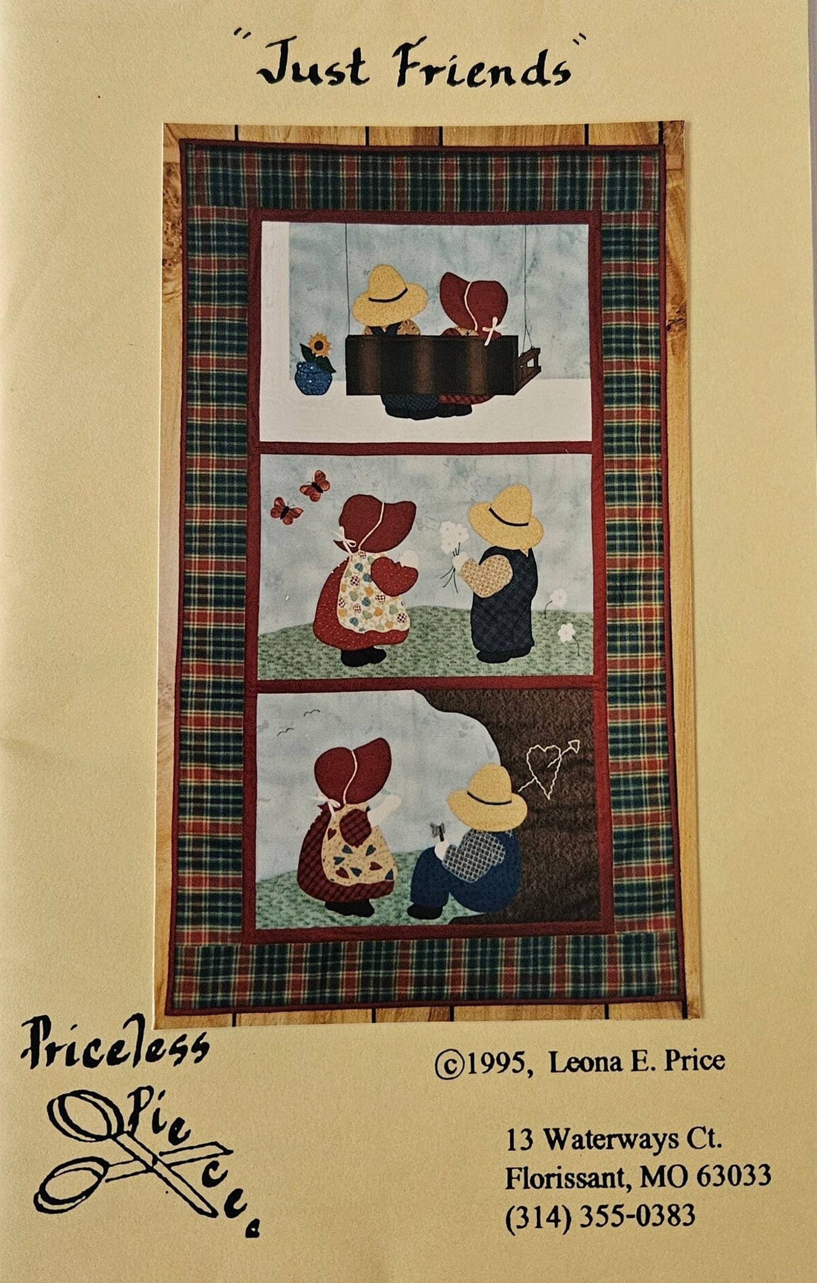 Pattern Just Friends Quilt Pattern, Physical Pattern - Etsy