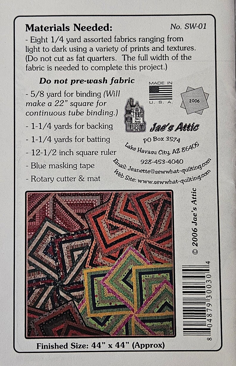 Pattern Crazy Eight Strip Teaser Table Topper Pattern, Physical Pattern ...