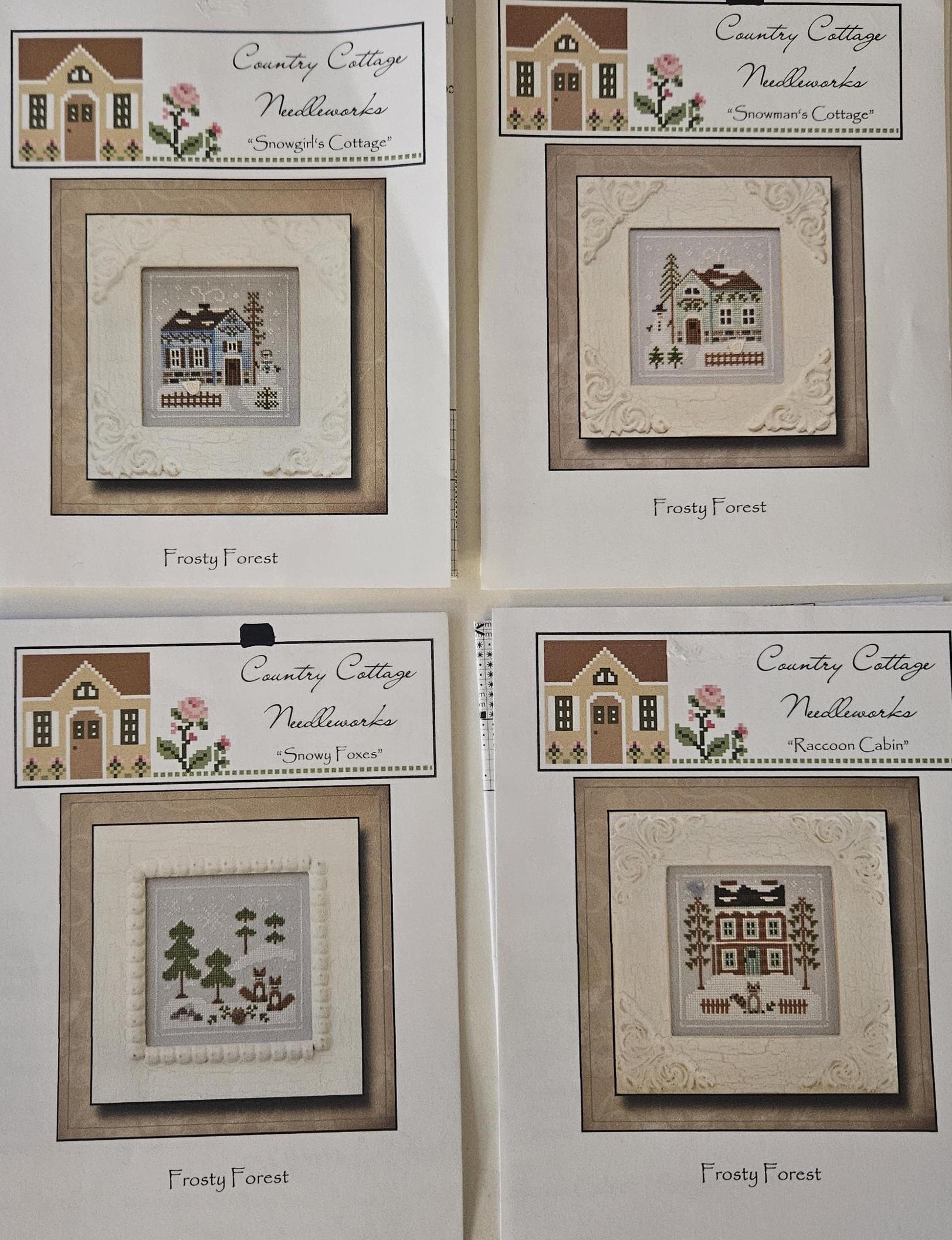 Pattern - Frosty Forest Needlepoint Patterns, Country Cottage ...