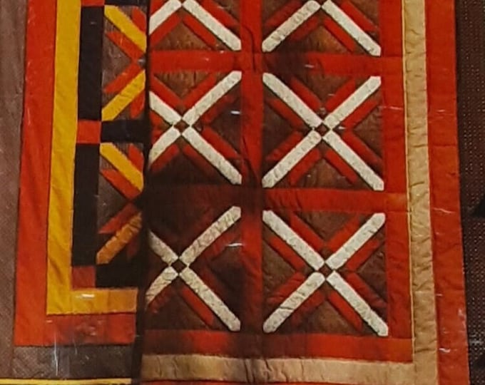 Pattern - Twisted Double Lone Star Quilt Pattern, Physical Pattern - Etsy