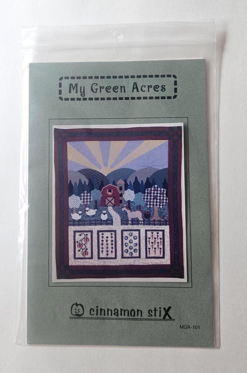 Pattern - My Green Acres Quilt Pattern, Physical Pattern - Etsy