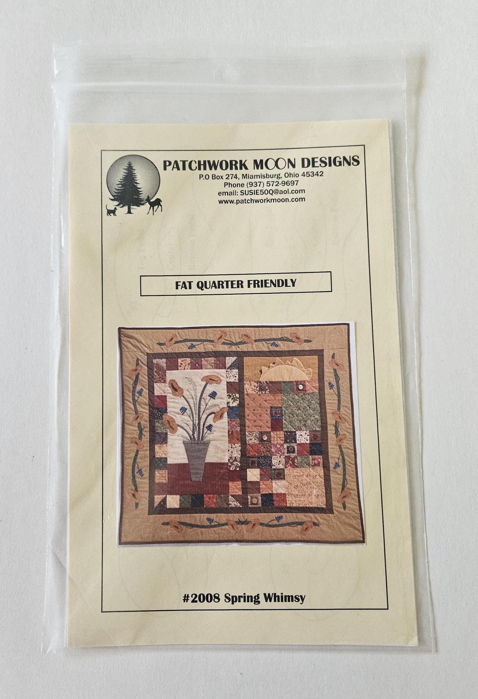 Pattern - Spring Whimsy Quilt Pattern, Physical Pattern - Etsy