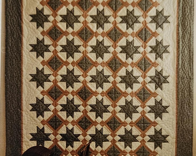 Pattern Feathered Star Quilt Pattern, Mountain Mist Pattern, Physical Pattern - Etsy