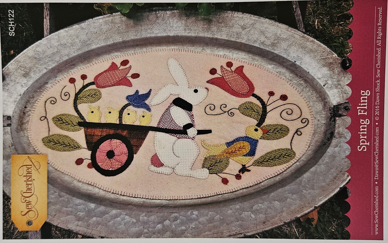Pattern - Spring Fling Table Topper Pattern, Physical Pattern - Etsy