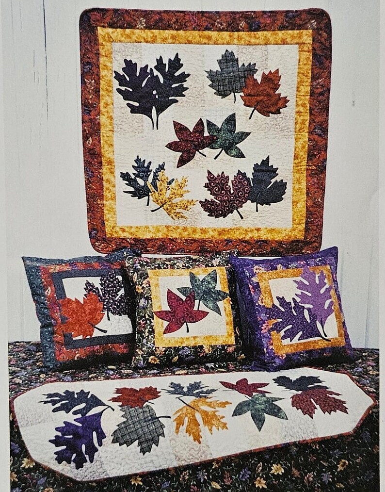 Pattern - Autumn in New England Quilt/pillow/table Runner Pattern, Physical Pattern - Etsy
