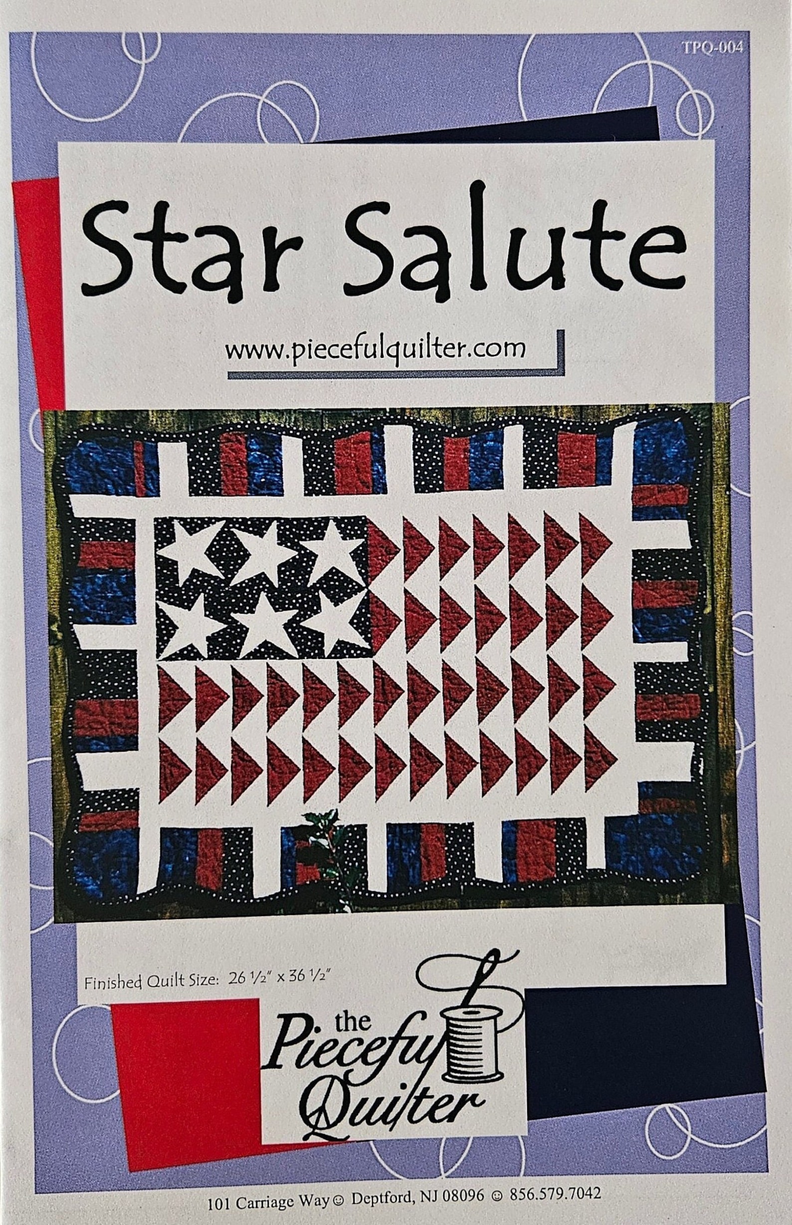 Pattern - Stars Salute Quilt Pattern, Physical Pattern - Etsy