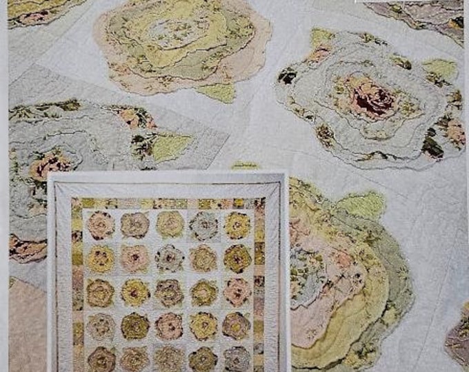 Pattern - French Roses Quilt Pattern, Physical Pattern - Etsy