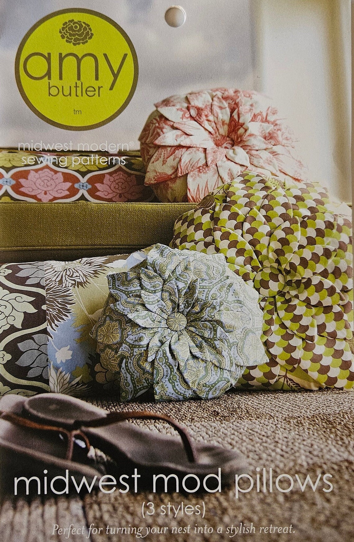 Pattern - Midwest Mod Pillows Pattern, Physical Pattern - Etsy