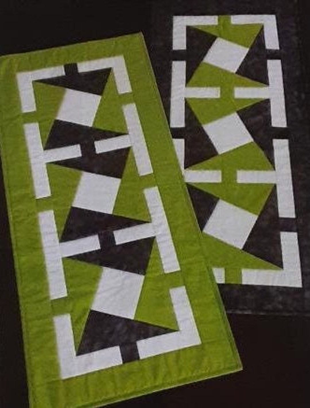 Pattern Lime Twist Table Runner Pattern, Physical Pattern - Etsy
