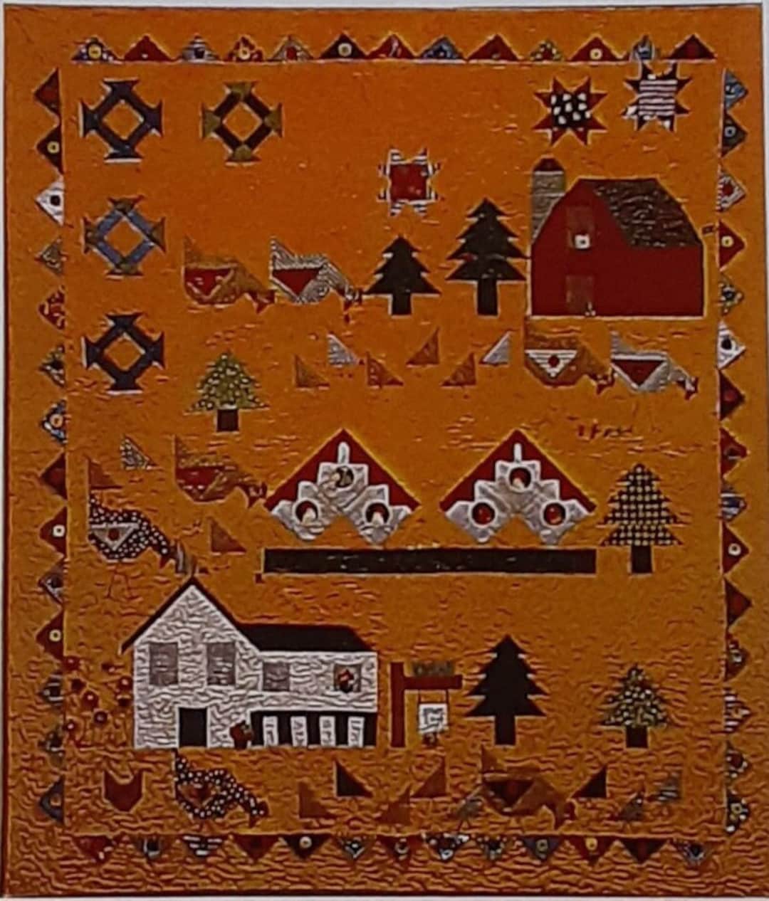 Pattern - Chicken Barn Dance Quilt Pattern, Physical Pattern - Etsy