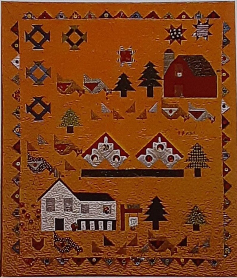 Pattern - Chicken Barn Dance Quilt Pattern, Physical Pattern - Etsy