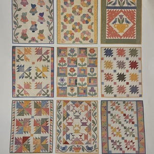 Pattern - Fat Quarter Quilting 1930's Style 9 Quilt Patterns, Physical ...