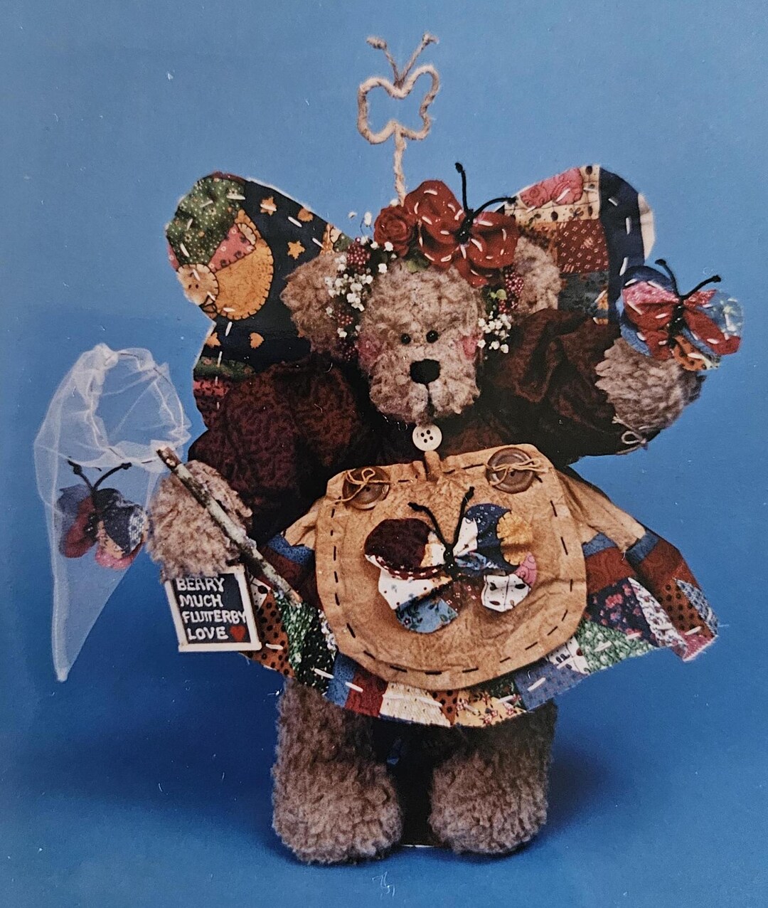 Pattern - Flutterby Angel Bear Pattern, Physical Pattern - Etsy