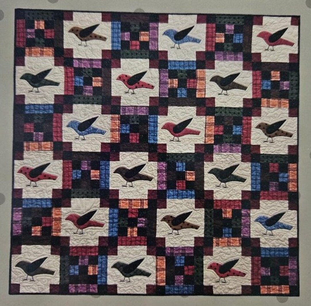Pattern - Birds of a Feather Quilt Pattern, Physical Pattern - Etsy