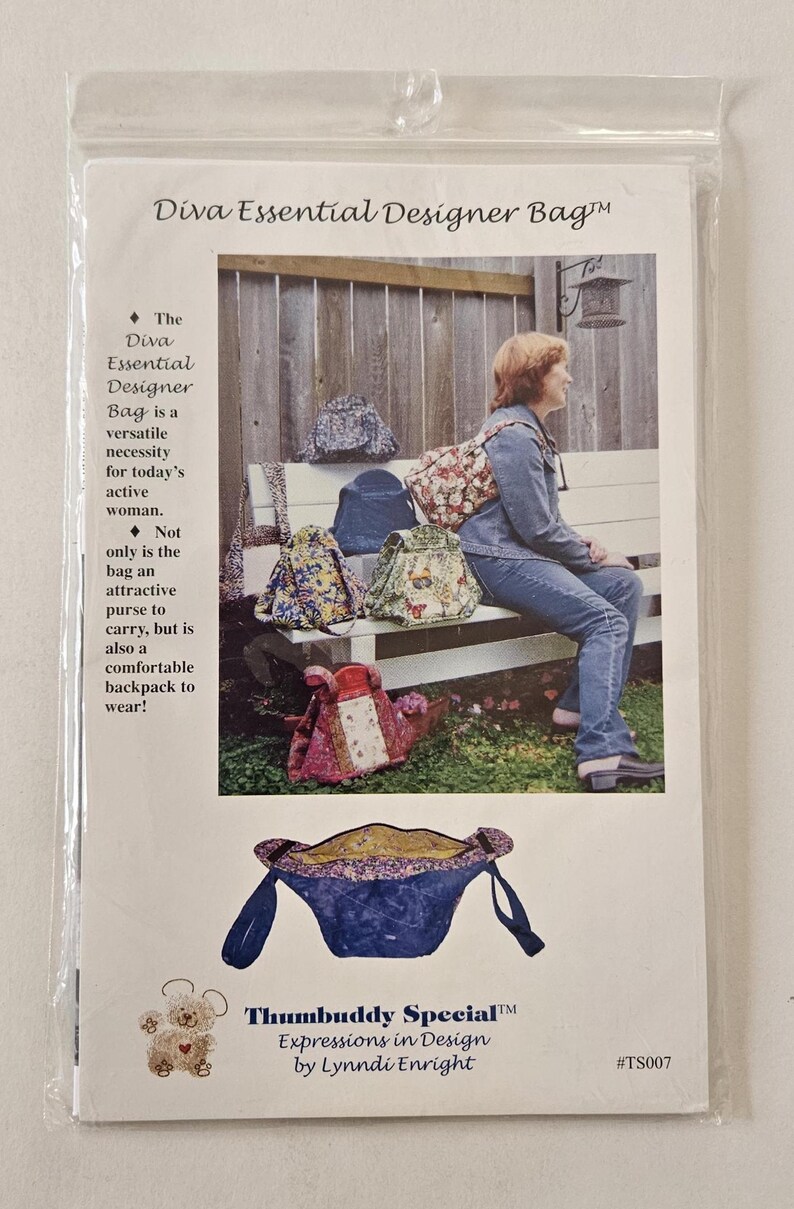 Pattern Diva Essential Designer Bag Pattern, Physical Pattern - Etsy