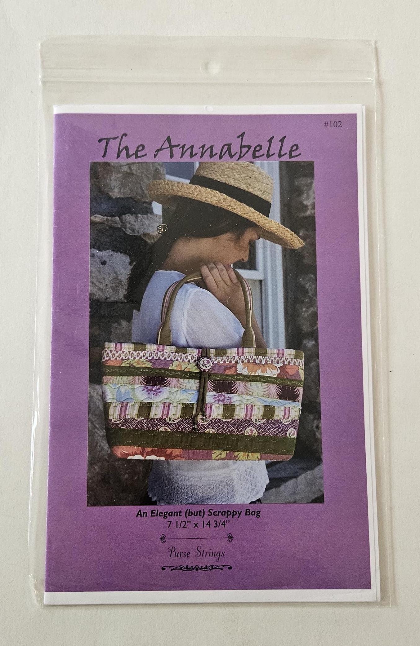 Pattern - the Annabelle Bag Pattern, Physical Pattern - Etsy