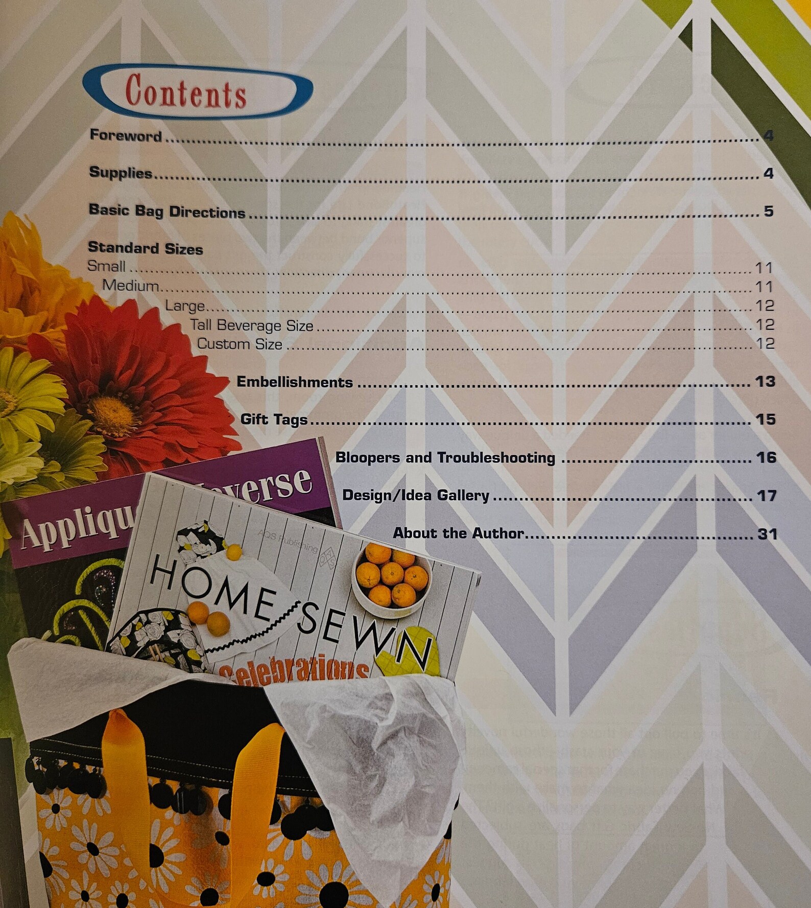 Pattern Book - Bag It! No-sew Gift Bag Pattern Book, Physical Pattern ...