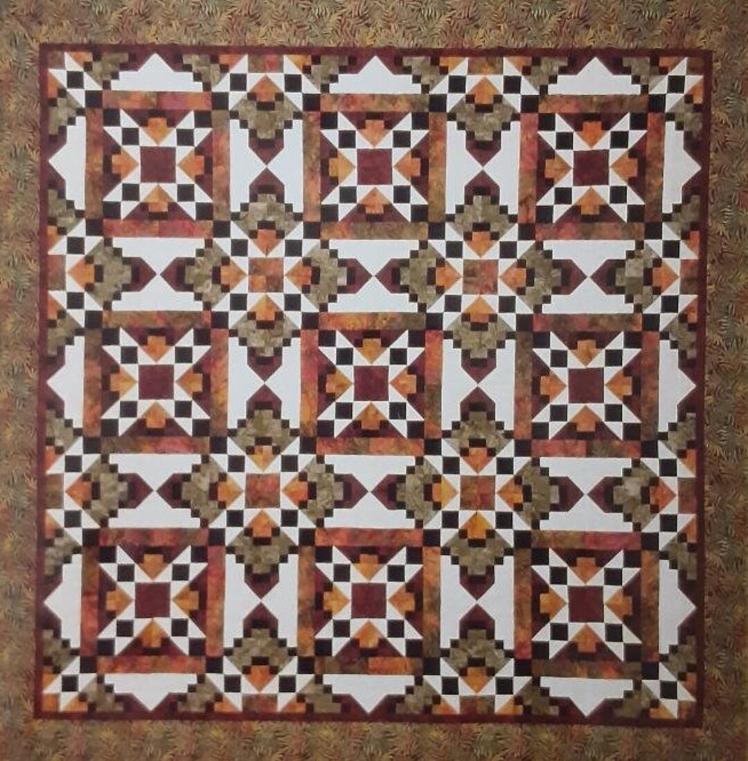 Crossroads Quilt Pattern, Physical Pattern - Etsy