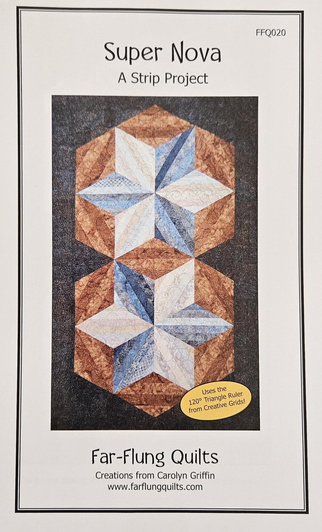 Pattern - Super Nova Quilt Pattern, Physical Pattern - Etsy