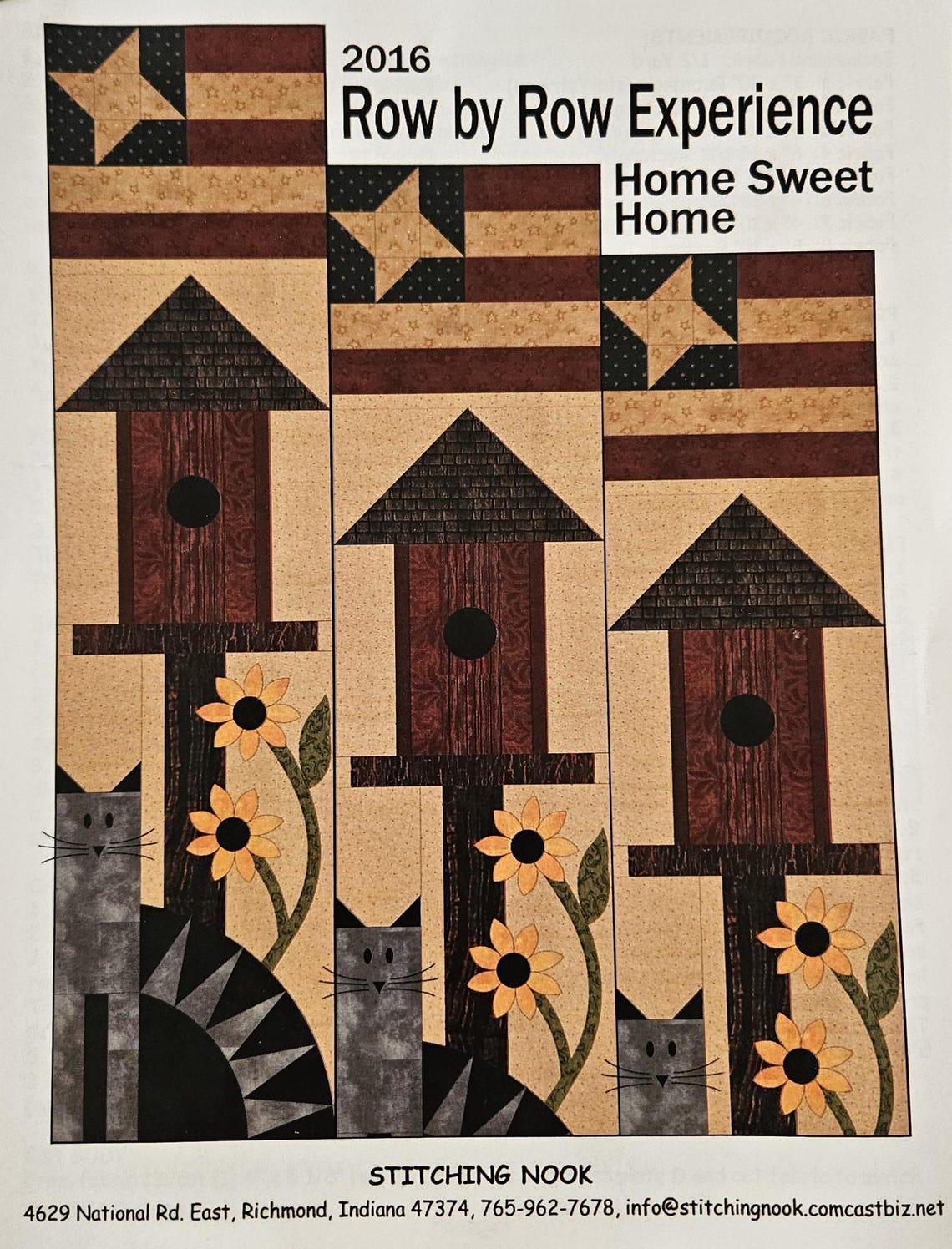 Pattern - Home Sweet Home Quilt Pattern, Physical Pattern - Etsy