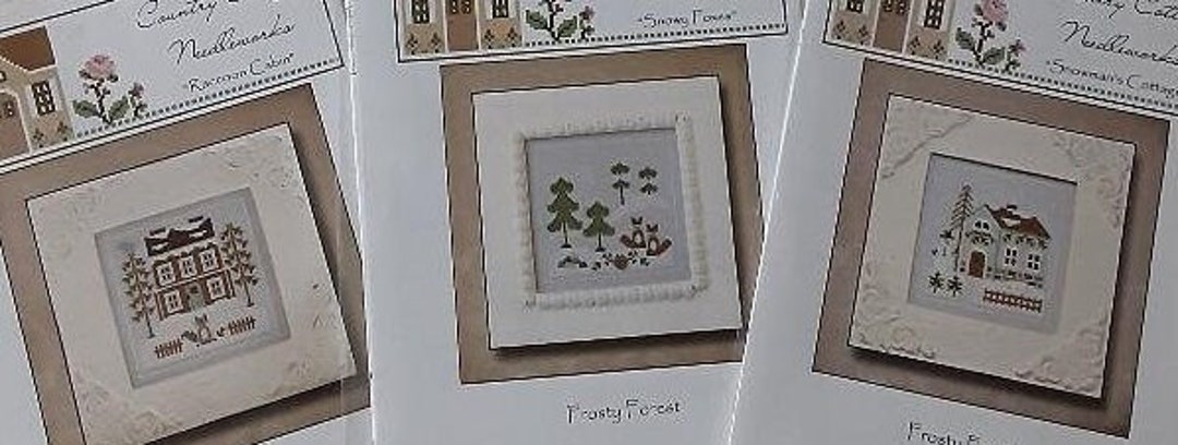 Pattern Frosty Forest Needlepoint Patterns, Country Cottage Needleworks ...