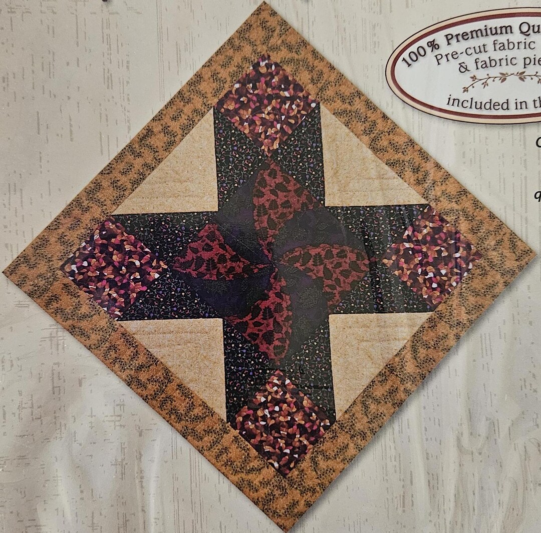 Kit - Pinwheel Star Quilt Kit, Imperial Splendor Collection Block Five ...