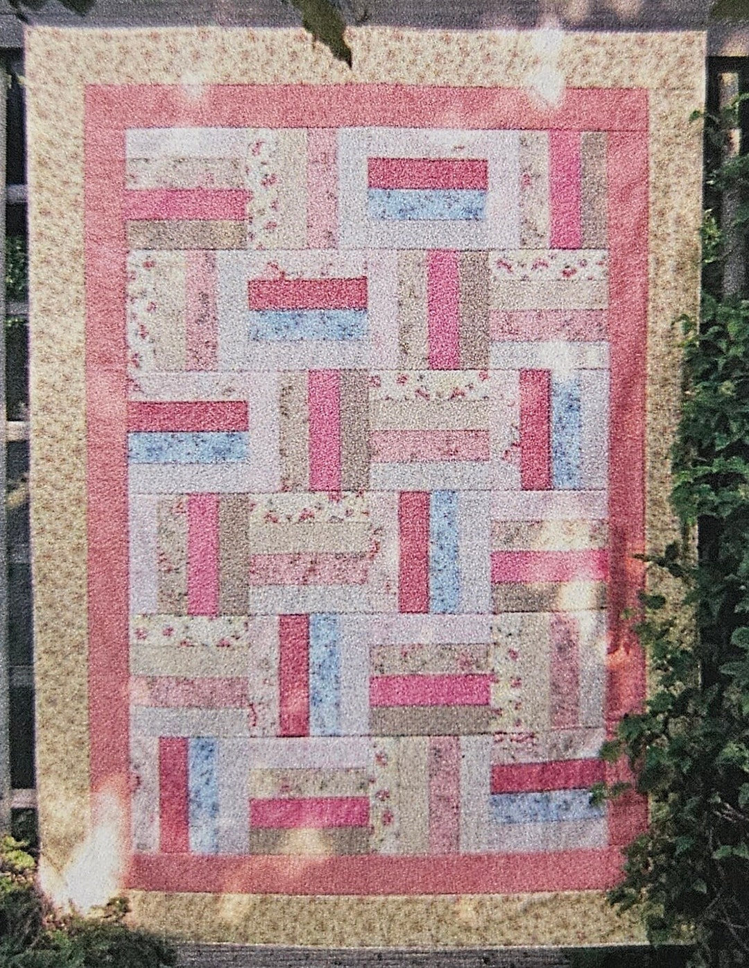 Pattern Scrappy Serger Quilt Pattern, Physical Pattern - Etsy