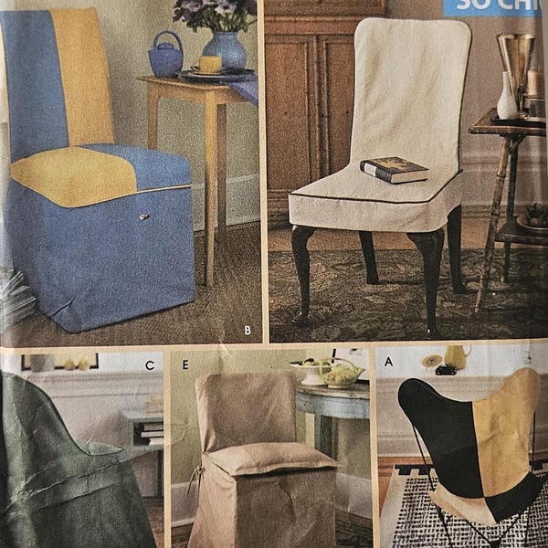 Chair Cover Patterns - Etsy