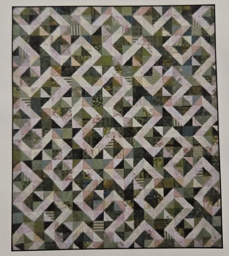Pattern - Road Less Traveled Quilt Pattern, Physical Pattern - Etsy