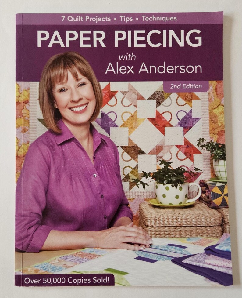 Pattern Book - Paper Piecing Book, Physical Book - Etsy