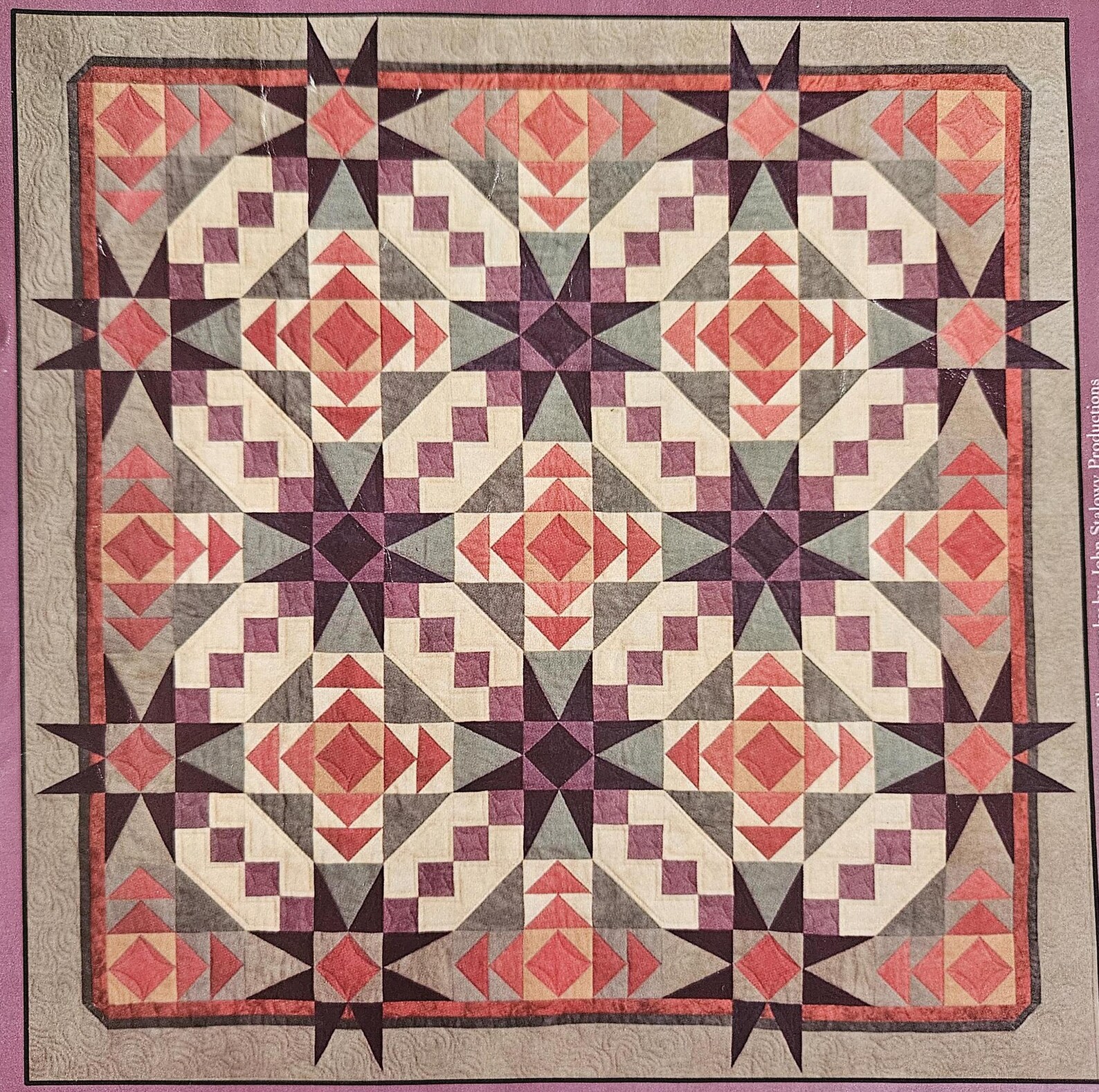 Pattern Twilight Quilt Pattern, Physical Pattern - Etsy