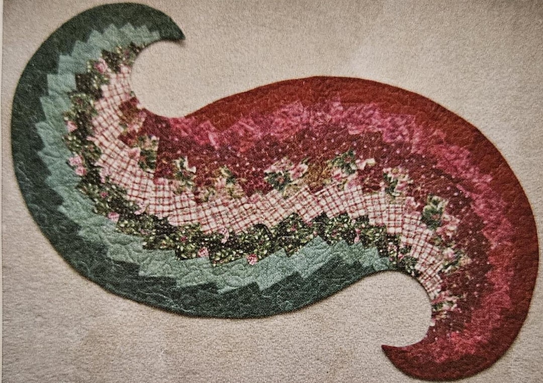 Pattern Spicy Spiral Table Runner Pattern, Physical Pattern - Etsy