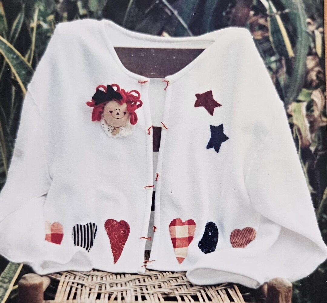 Pattern - Heart Felt Jacket Pattern, Physical Pattern - Etsy