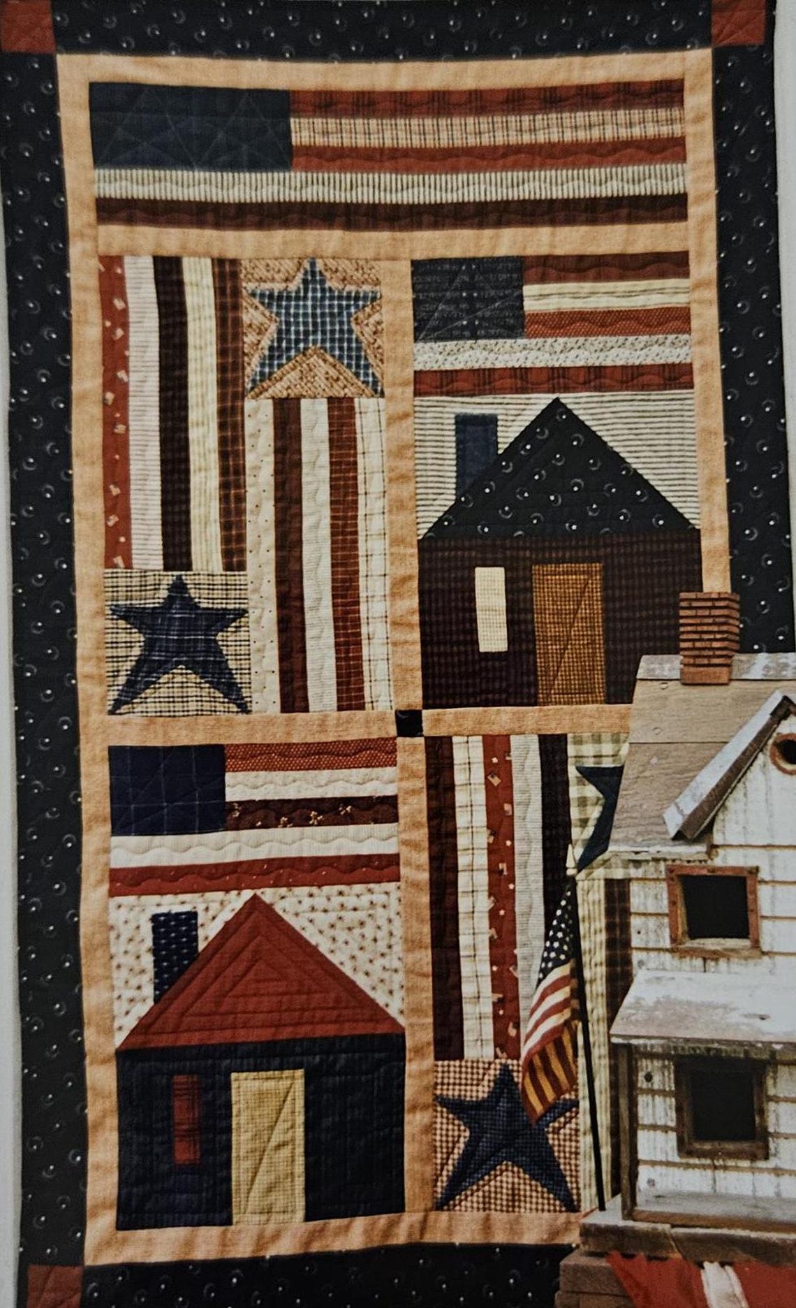 Pattern - Home of the Brave Quilt Pattern, Physical Pattern - Etsy