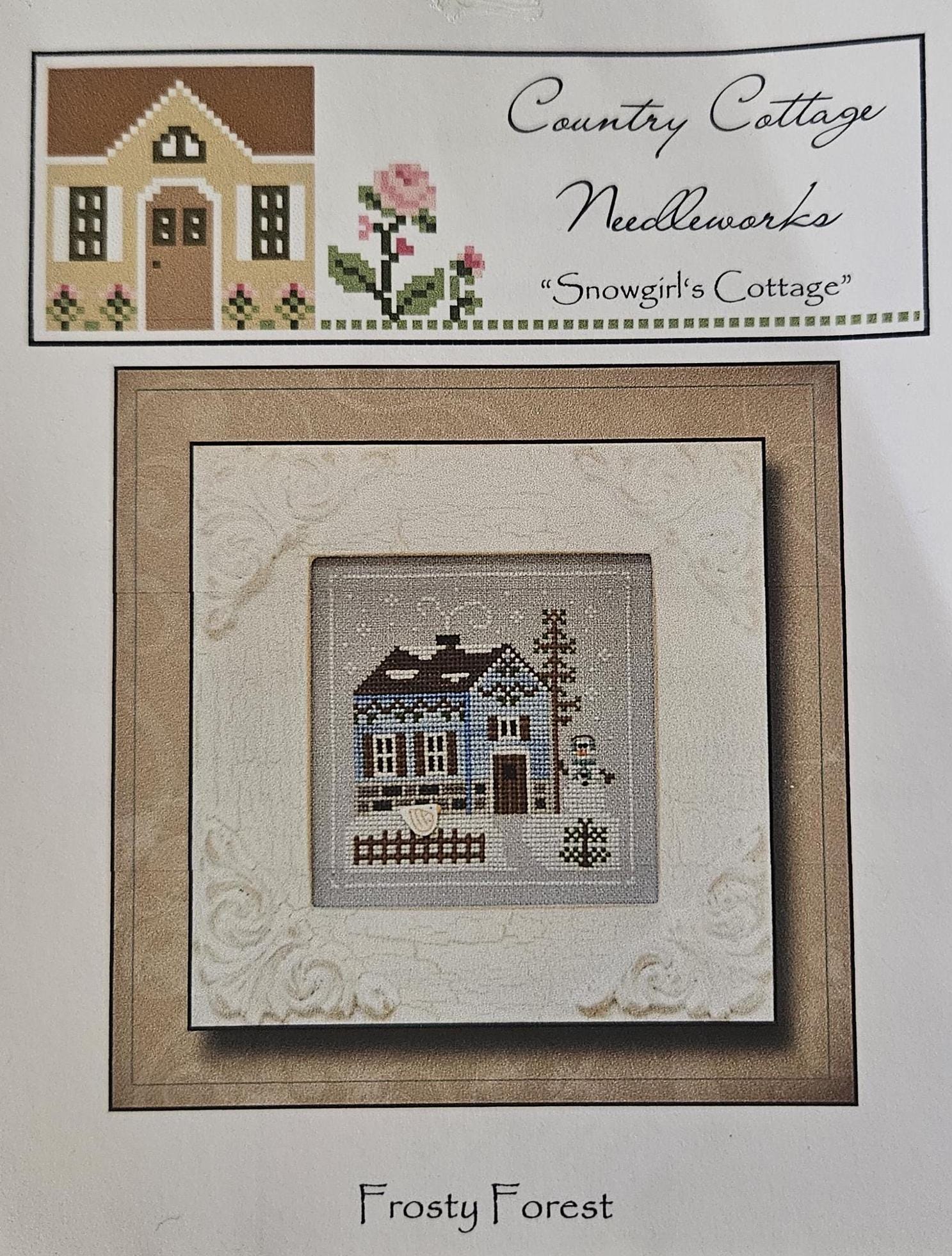 Pattern - Frosty Forest Needlepoint Patterns, Country Cottage ...