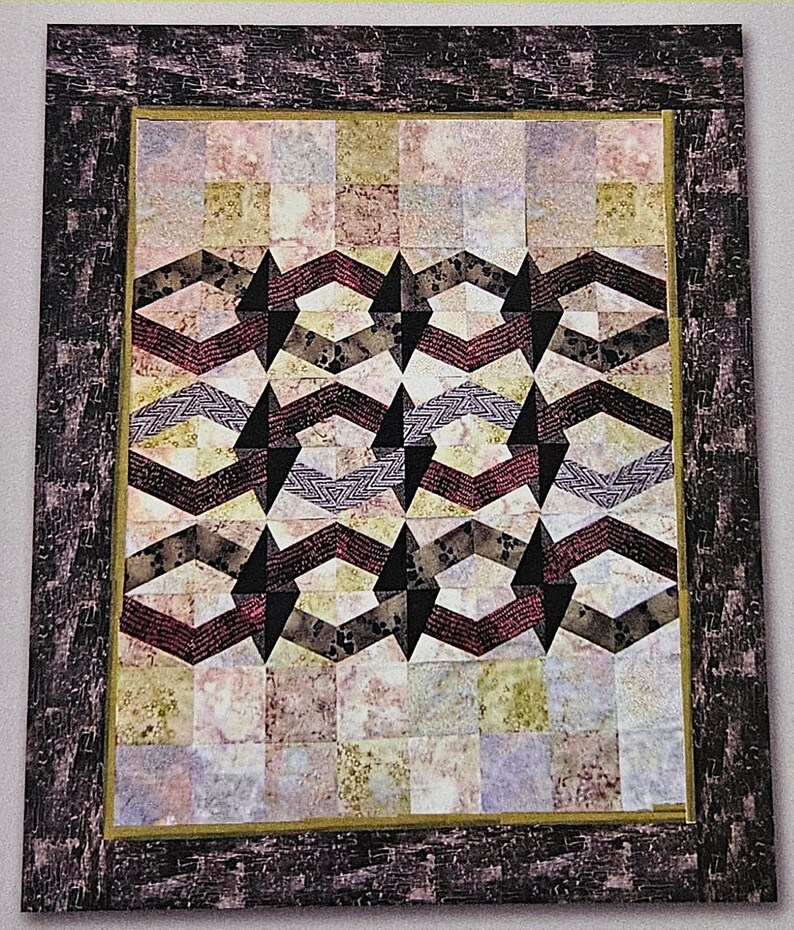 Pattern Crown of Thorns Quilt Pattern, Physical Pattern - Etsy