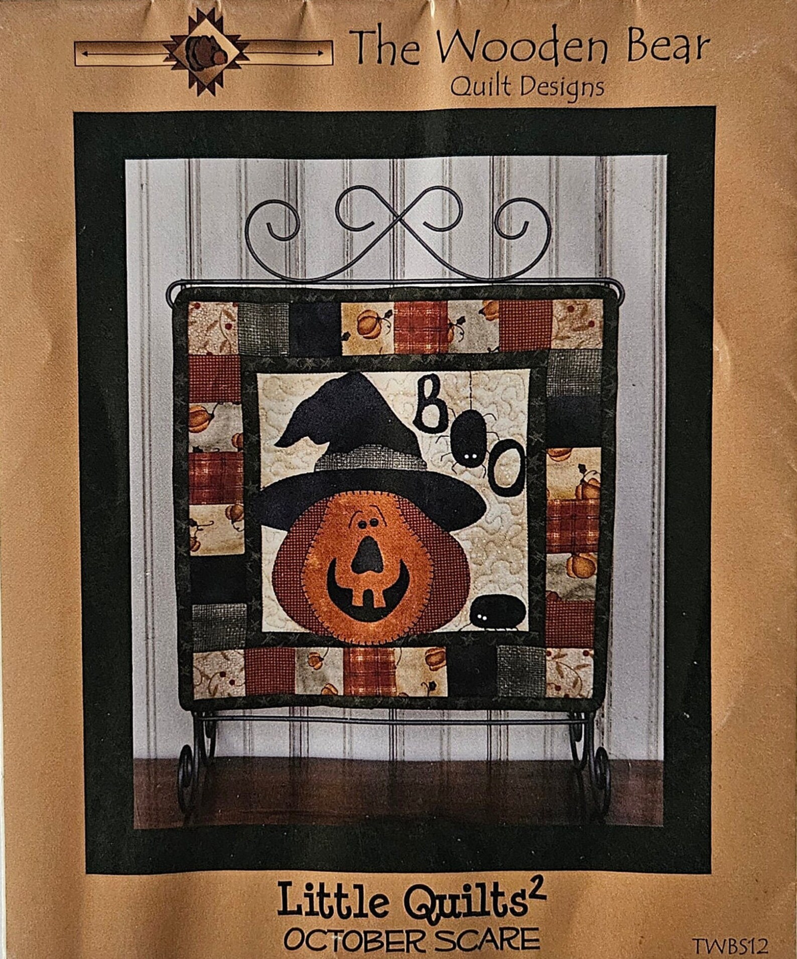 Pattern October Scare Quilt Pattern, Physical Pattern - Etsy