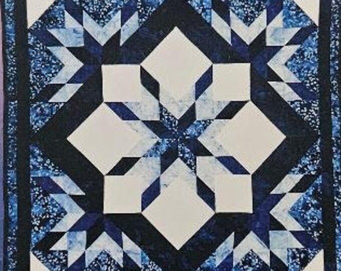 Pattern - Evening Star Quilt Pattern, Physical Pattern - Etsy