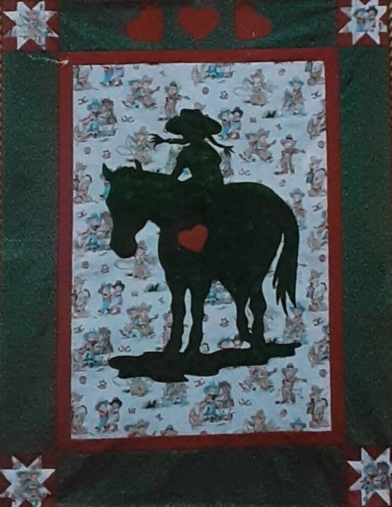 Pattern - Little Cowgirl Quilt Pattern, Physical Pattern - Etsy