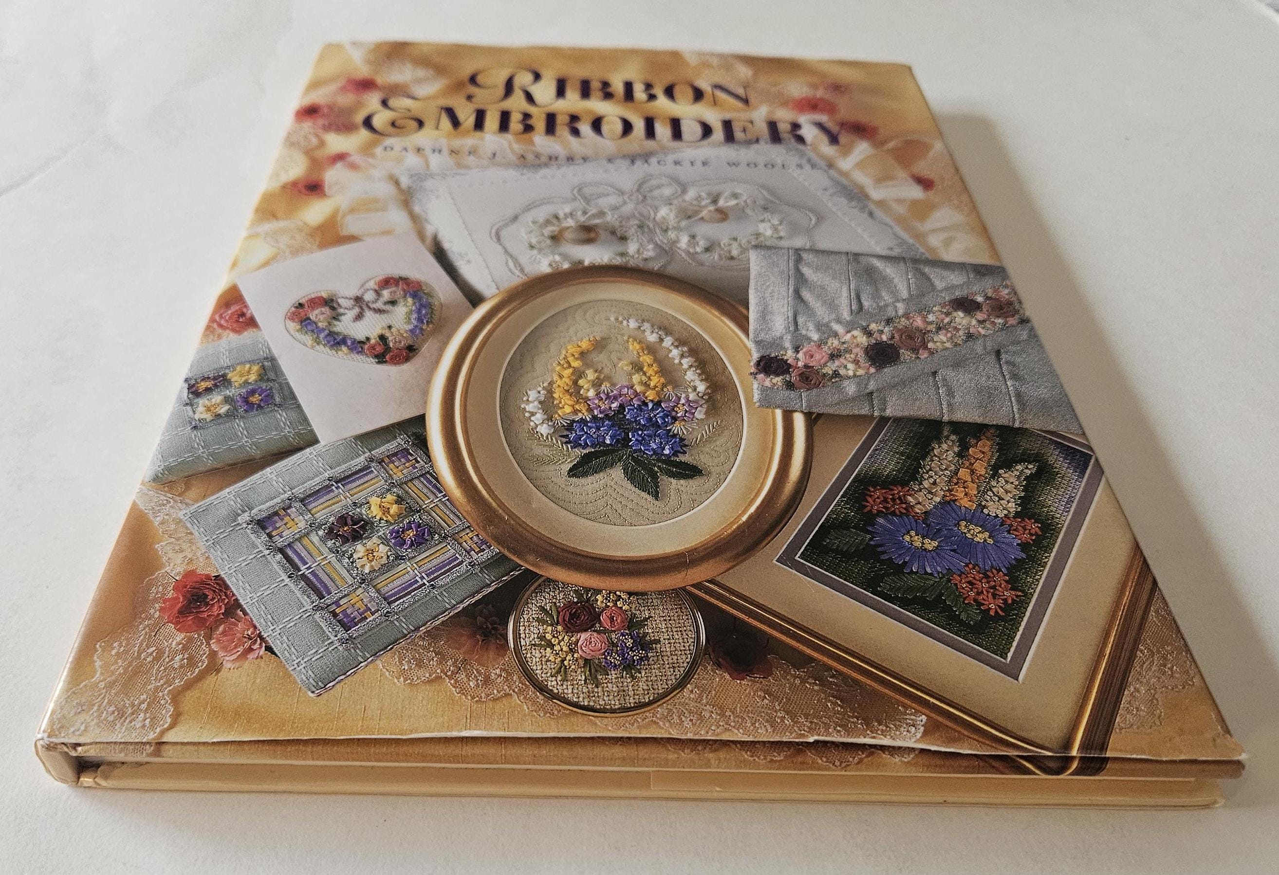 Pattern Book - Ribbon Embroidery Book, Physical Book - Etsy