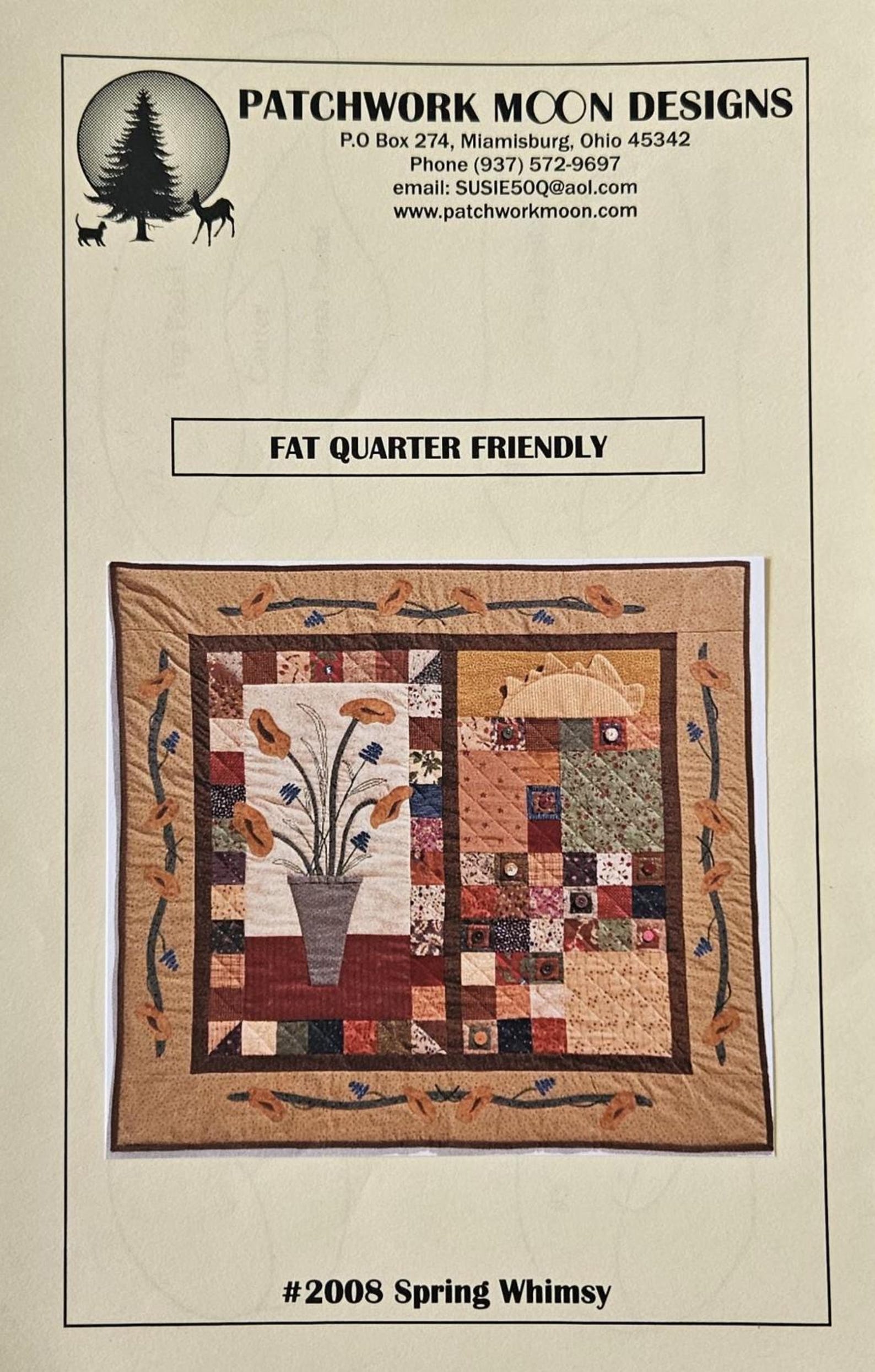 Pattern - Spring Whimsy Quilt Pattern, Physical Pattern - Etsy