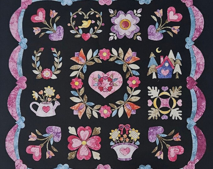 Shades of Baltimore Quilt Pattern, Physical Pattern - Etsy