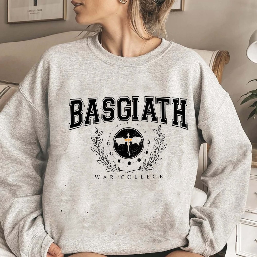Basgiath War College Sweatshirt Fourth Wing Shirt Dragon - Etsy