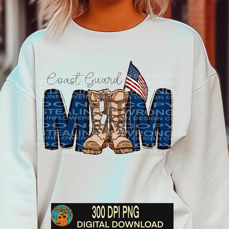 Coast Guard Mom - Etsy