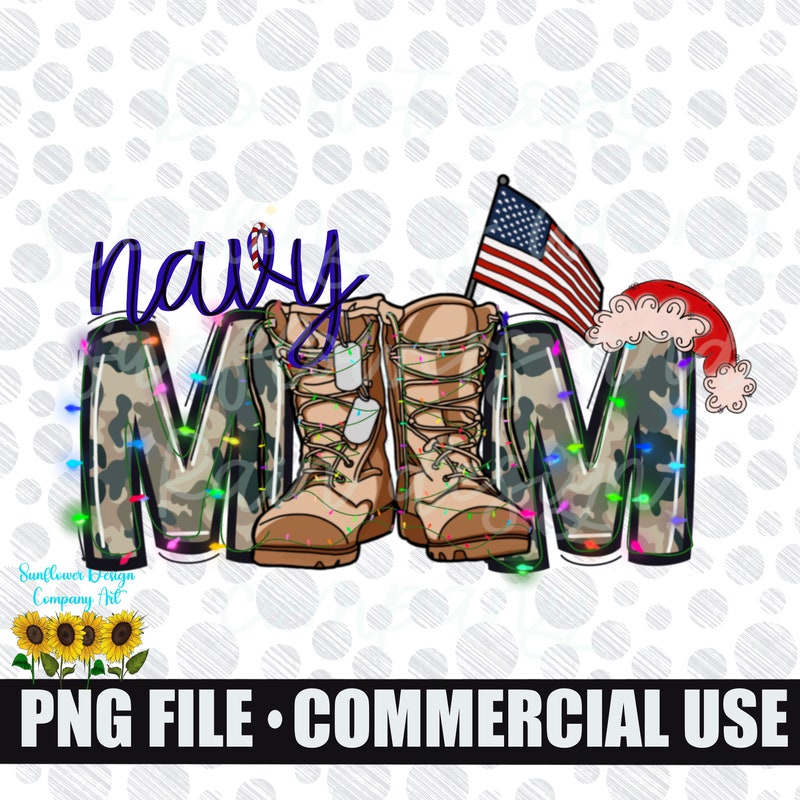 Navy Christmas Decor - Etsy