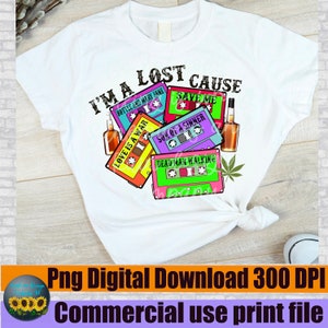 Im a Lost Cause Png. Save Me Png. Bundle Cassette Tapes Retro Neon Band ...